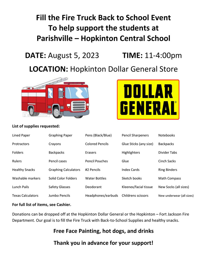 Live Feed | Parishville-Hopkinton Central School District